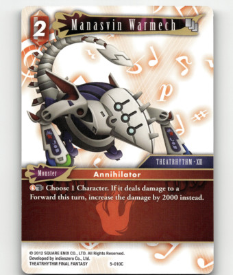 Final Fantasy - Manasvin Warmech - Opus V | eBay