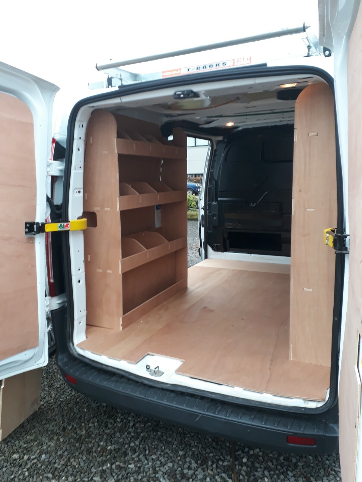 Vauxhall Vivaro SWB L1 Plywood Van Shelving Racking System Tool Storage ...