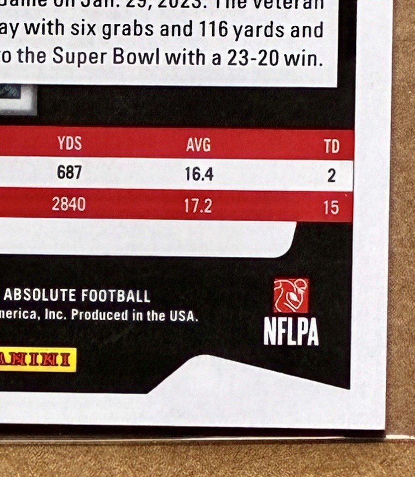 Marquez Valdes-Scantling 2023 Panini Absolute Green Wave #77 /50 NFL ...