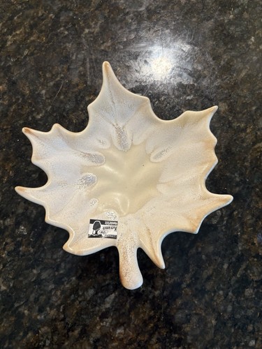 Vintage Keramic Pottery Leaf Dish or Wall Hanging West German Pottery ...