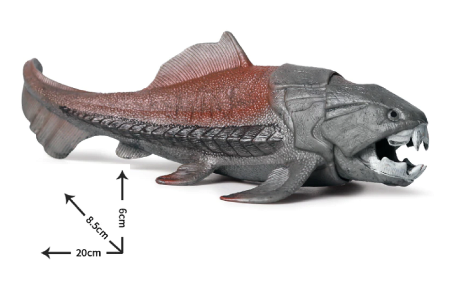 20cm Dunkleosteus Shark Fish PVC Toy Ocean Sea Animal Figure Kids Gift ...