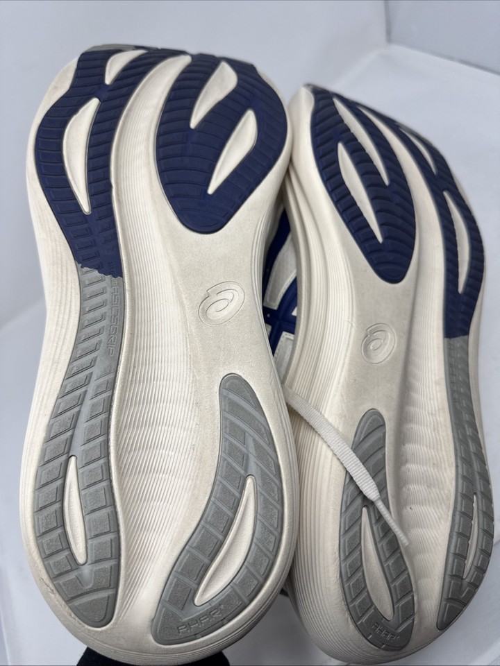 Asics Gel Nimbus 27 ATC Men’s Size 12 Running Shoes Birch/Indigo Blue ...