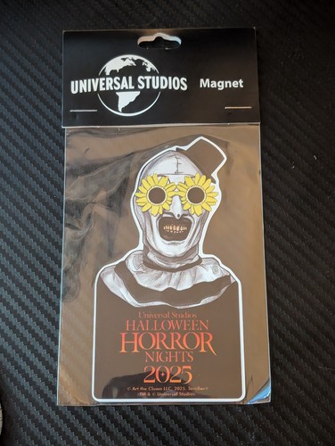 Universal HHN Halloween Horror Nights 2025 Terrifier Magnet | eBay