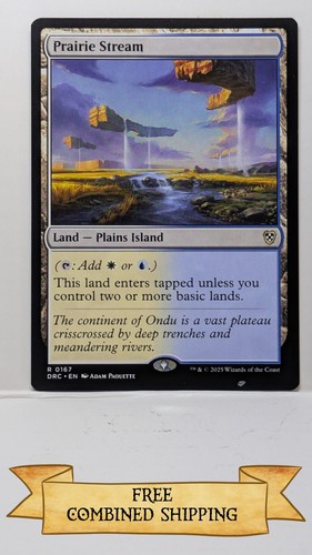 Prairie Stream Commander: Aetherdrift Regular | eBay