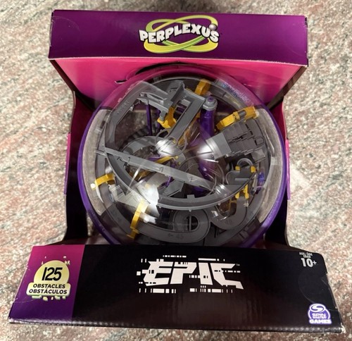 NEW Perplexus Maze Ball Puzzle Game – 3D Brain Teaser Labyrinth Sphere ...