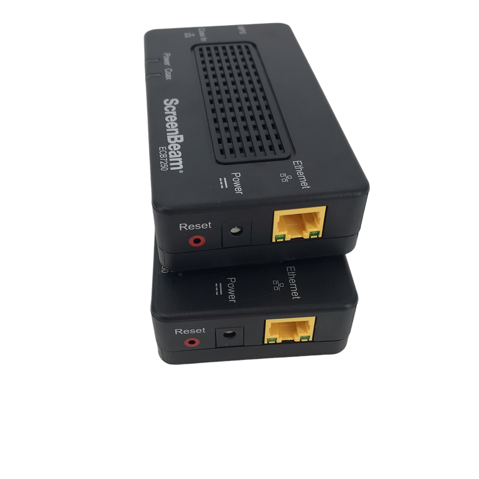 ScreenBeam ECB7250 MoCA 2.5 Network Adapter 2.5 Gbps Ethernet Port (2 Pack) | eBay