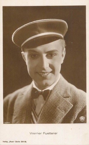 Movie film and stage cinema star actor Werner Fuetterer | eBay