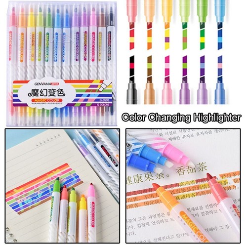 fluorescent Stylo décolorer, Ensemble de stylos à surligneur Outils de ...