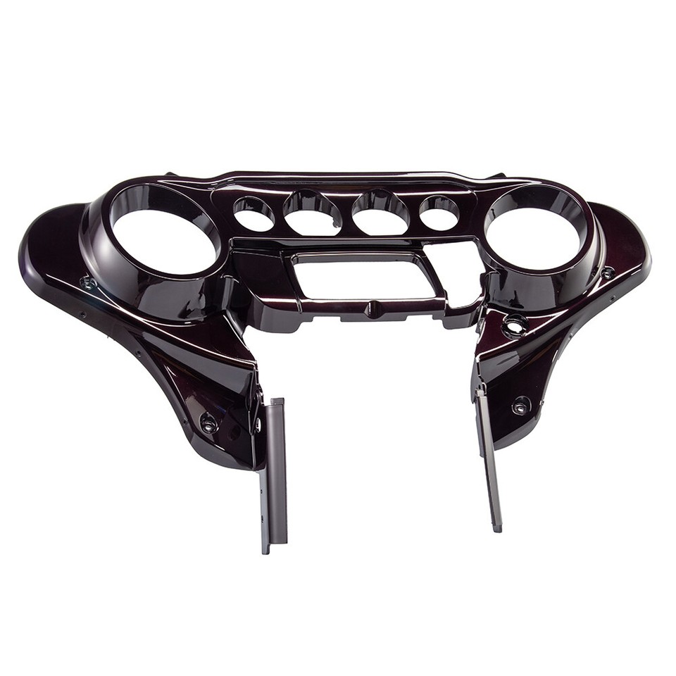 Advanblack Twisted Cherry Batwing Inner Speedometer Cowl Fairings For ...