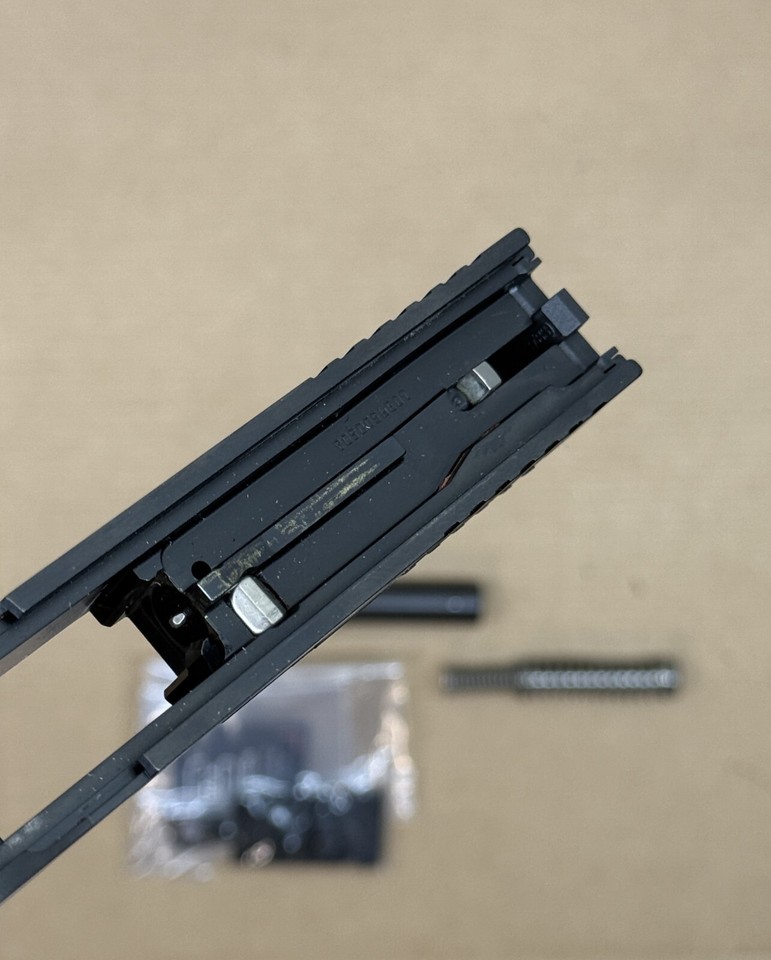 NEW OEM Glock 19 Gen 5 MOS Complete Slide Barrel Guide Rod Black Optic ...