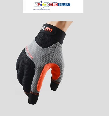 Metal Detecting Detector Gloves Top Quality-Knuckle/Palm Protection ...