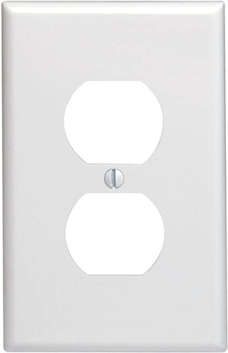 Leviton 88003 1-Gang White Duplex Outlet Wall Plate Cover Box of 20 | eBay
