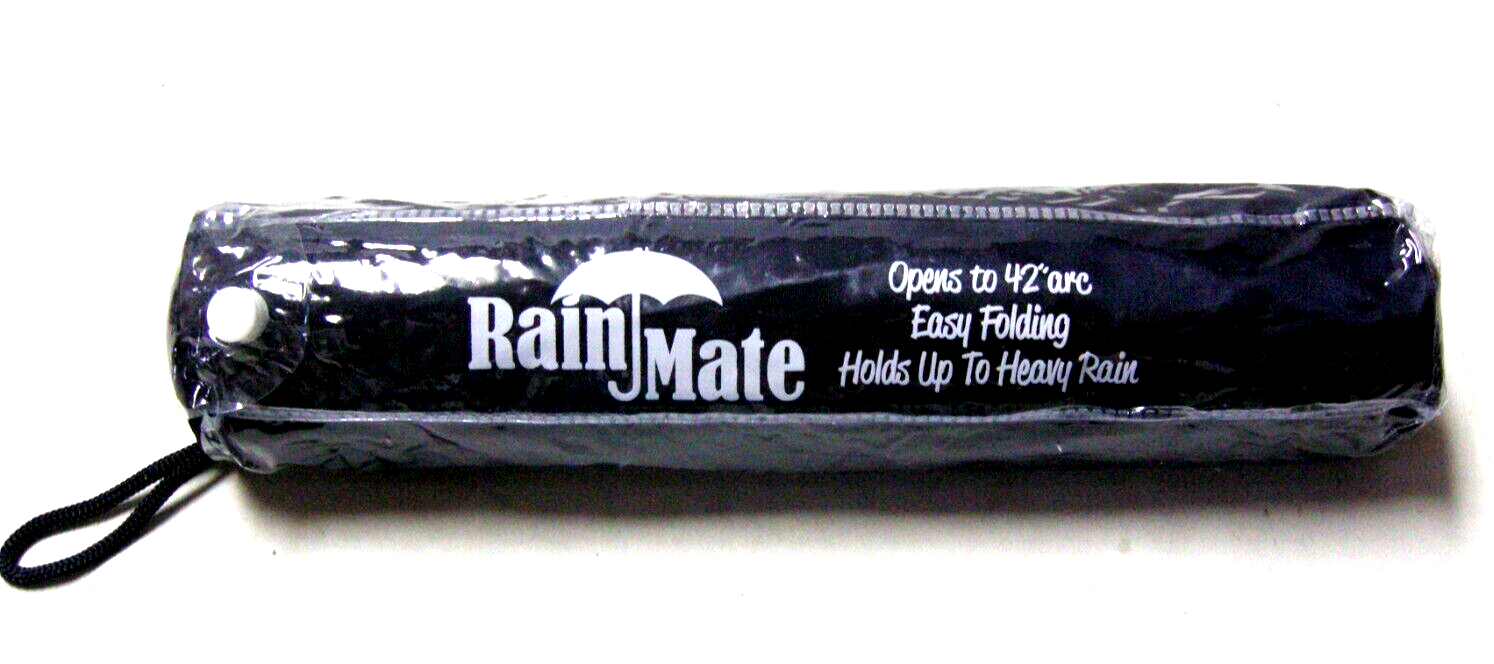 Mini Umbrella By Kelli's, Opens To 42" Arc, Black, Brand New | eBay