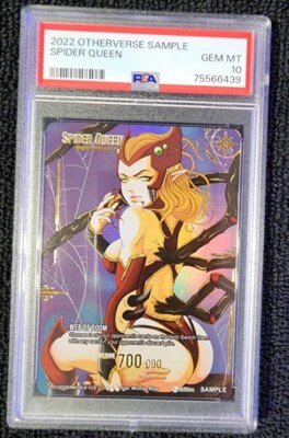 Otherworld / Otherverse TCG - Spider Queen - Kickstarter Sample - PSA 10 | eBay