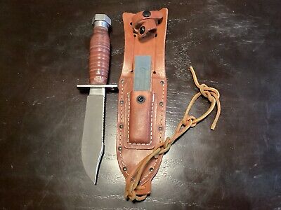 camillus pilot survival knife. High Polished carbon Steel | eBay