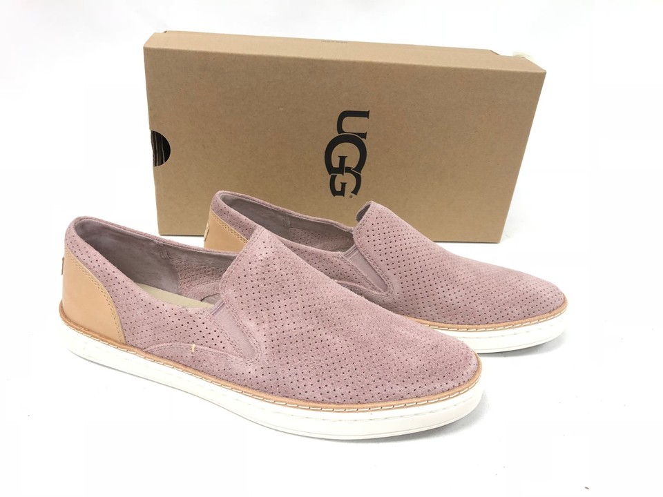Ugg Australia Adley Perf Women's Fashion Sneakers Suede Leather Slip On ...