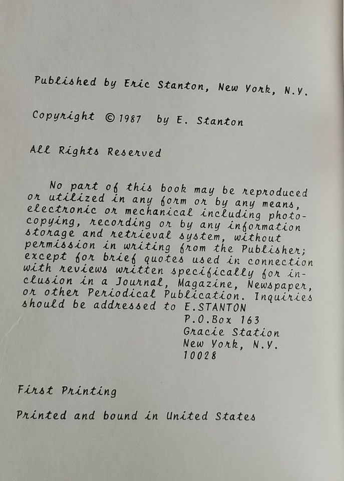 First Edition MARY LOU BURNEM SCHOOL DISCIPLINARIAN Eric Stanton 1987 ...