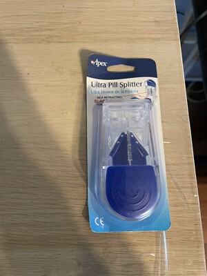 Apex Ultra Pill Cutter - Pill Splitter With Retracting Blade Guard ...