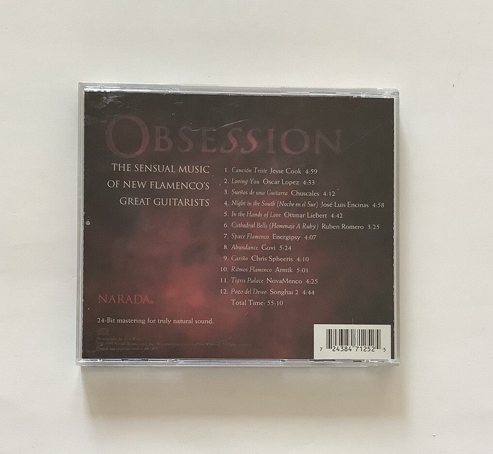 New Flamenco Romance Obsession Audio CD 1999 Narada Productions 72438 ...