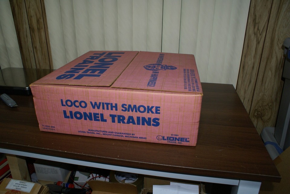 LIONEL O GAUGE 6-11722 GIRL'S STEAM LOCOMOTIVE TRAIN SET NEW NEVER OUT ...