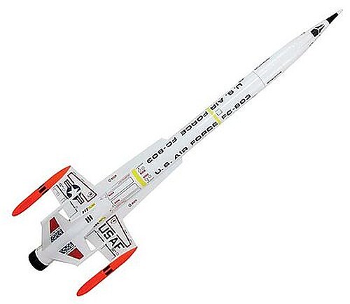 Estes Interceptor Model Rocket Kit - Level 2 Model Rocket Kit - #1250 ...