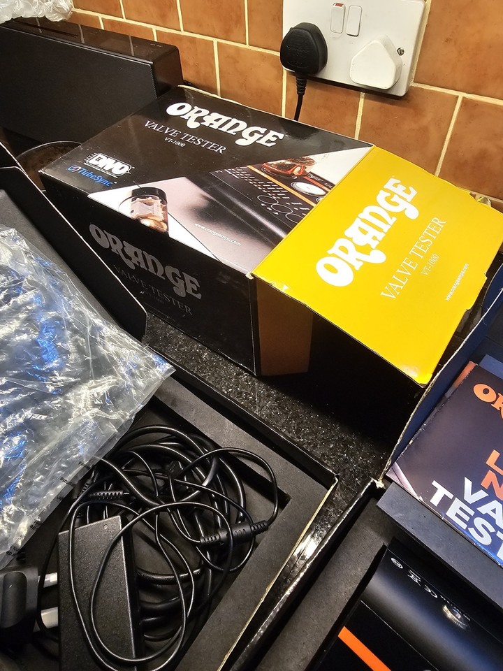 Orange VT 1000 Valve Tester with Power Supply. Excellent condition ...