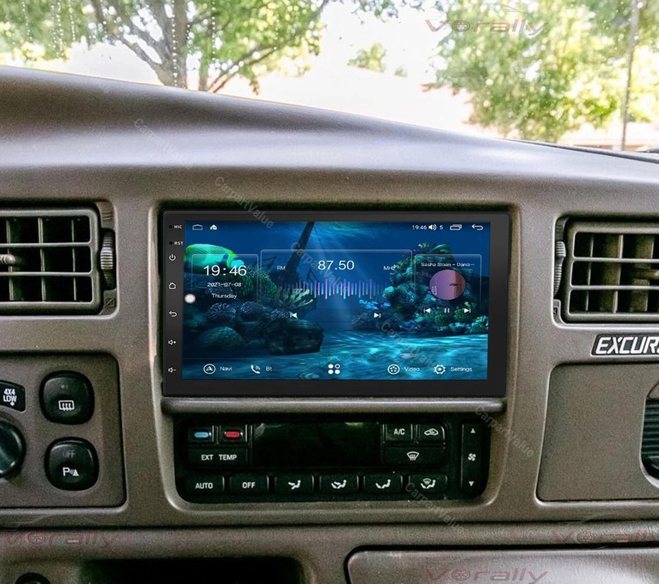 7" For 2000-2005 Ford Excursion Wireless Carplay Stereo Radio Android ...