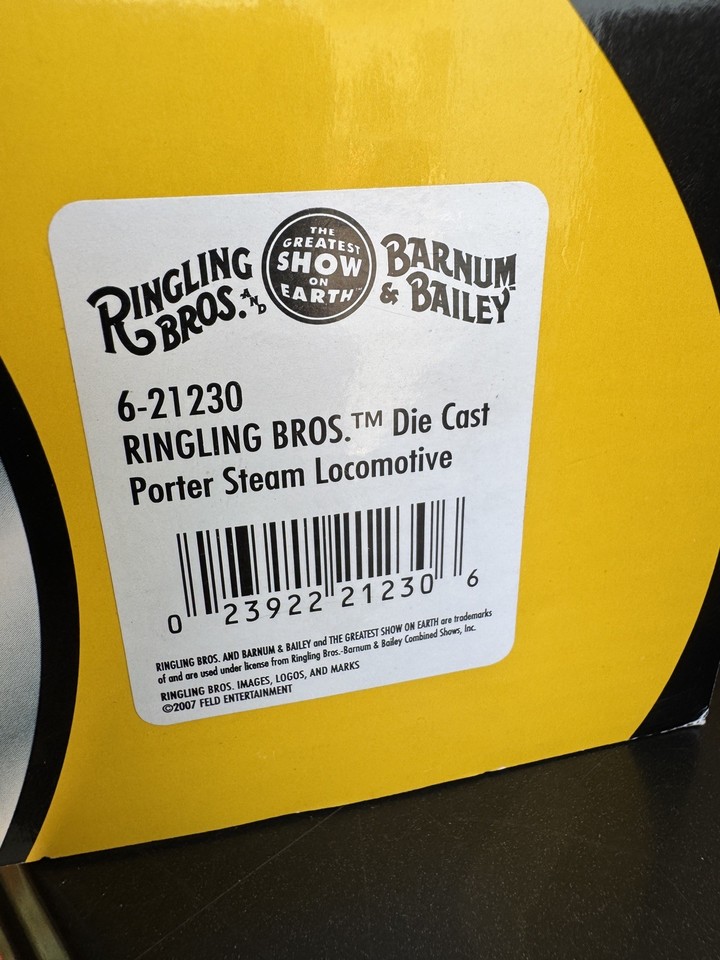 O Gauge Circus Train Lionel, K-Line, MTH lot Ringling Bros Porter ...