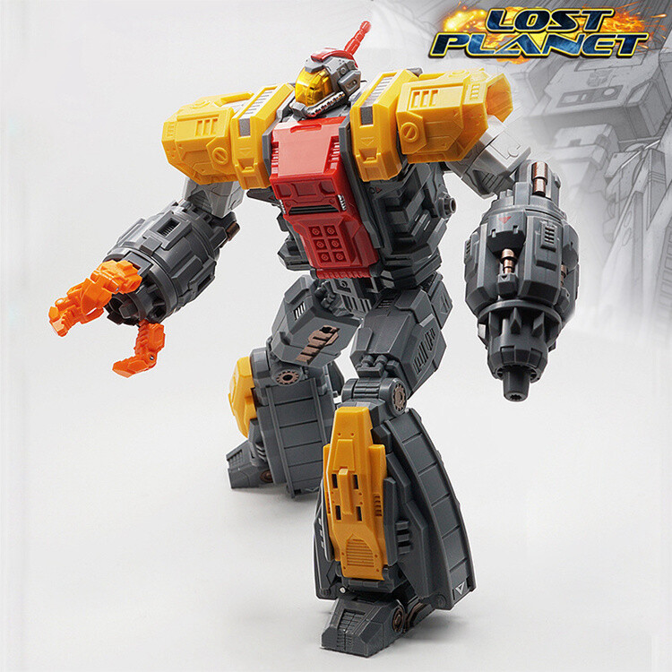 MFT Robot MF34 Mechanical Guard Figure 9" Rocket Launch Defense Base ...