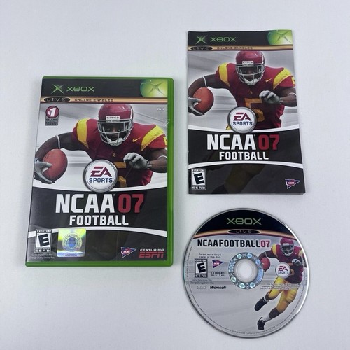 NCAA 07 Football (Microsoft Xbox 2007) Sports Video Game CIB Complete W ...