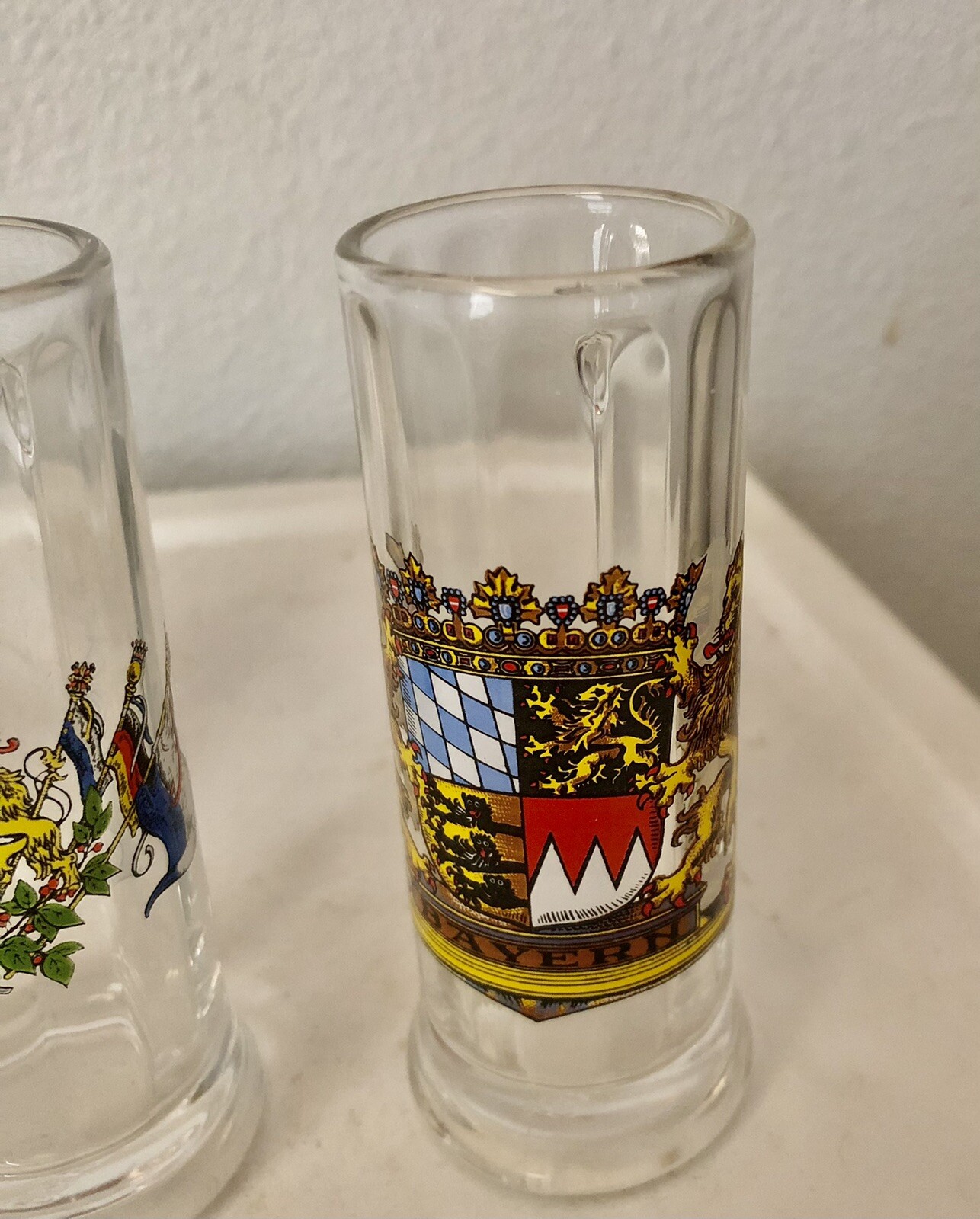 3 Bockling Shot Glasses Bayern Germany 4” Tall | eBay