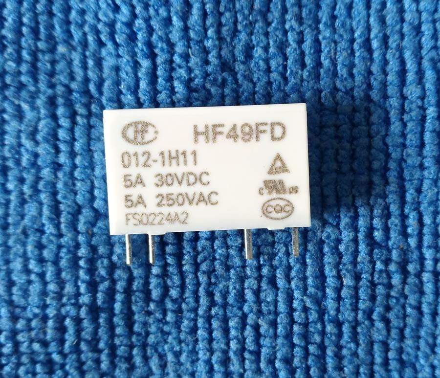 10pcs ORIGINAL DC 12V HF49FD-012-1H11 Relay 4Pins | eBay