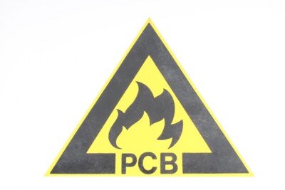Warning Sign Caution Danger PCB Yellow 18cm x 21cm | eBay