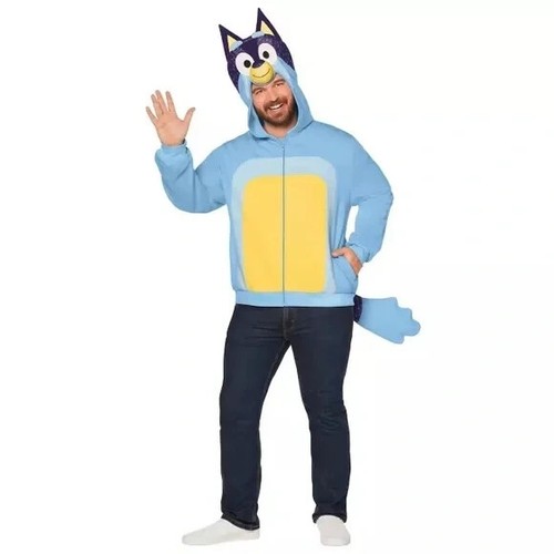 Bandit (Bluey’s Dad) Zip Up Hoodie Halloween Costume for Dad | eBay