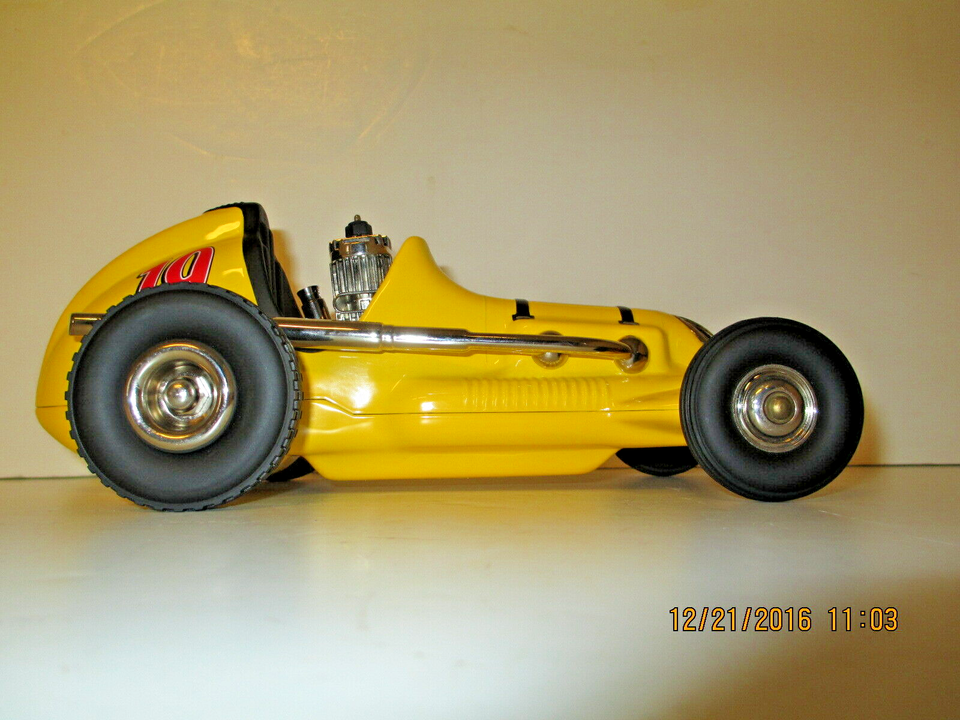 Vintage Nylint Thimble Drome tether midget toy race car line control ...