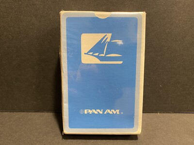 Vintage Pan Am Flights Playing Cards New Sealed Unopened Pan Am Casino ...