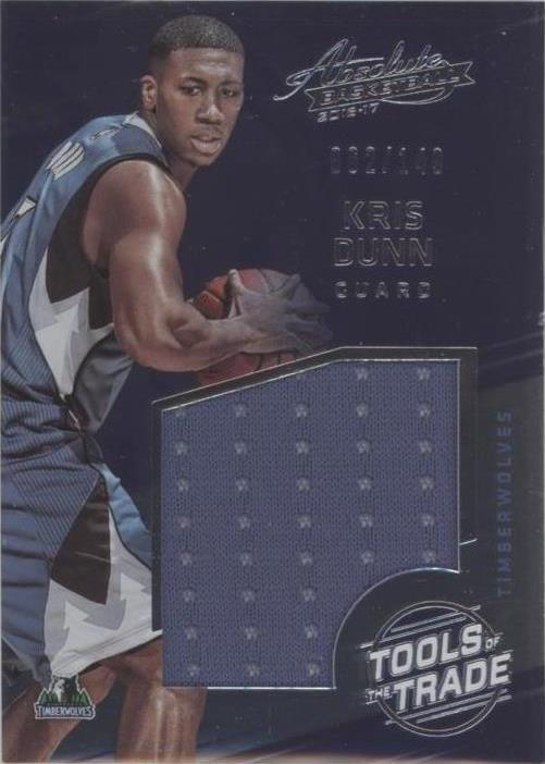 2016-17 Panini Absolute - Tools of the Trade Rookie Materials Kris Dunn ...