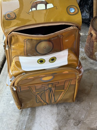 Disney Cars Mater kids school Wheel backpack | eBay