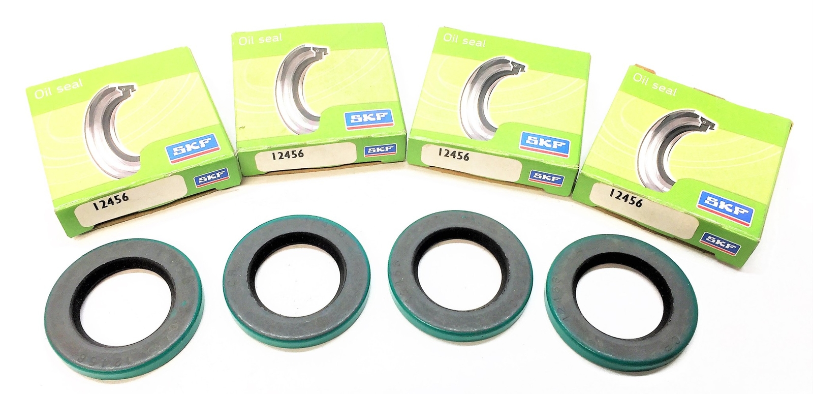 SKF Oil Seal 12456 [Lot of 4] NOS | eBay