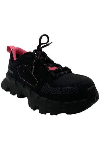 Timberland PRO Women's Powertrain EV Athletic Work Shoe Black/Pink | eBay