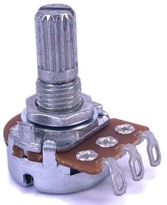 MINI POTENTIOMETER ALPHA B2K 2K 16mm LINEAR POT - LINEAR POTENTIOMETER ...