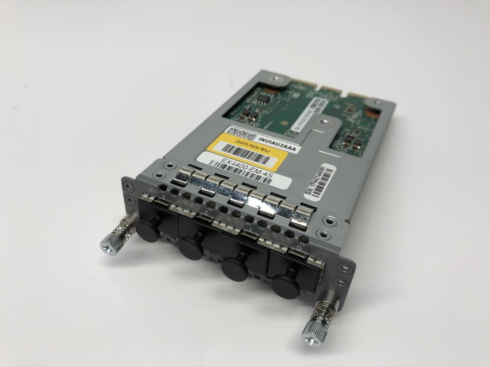 Juniper EX4400-EM-4S 4x10G SFP+ Extension Module / 611-107145 - VGC | eBay