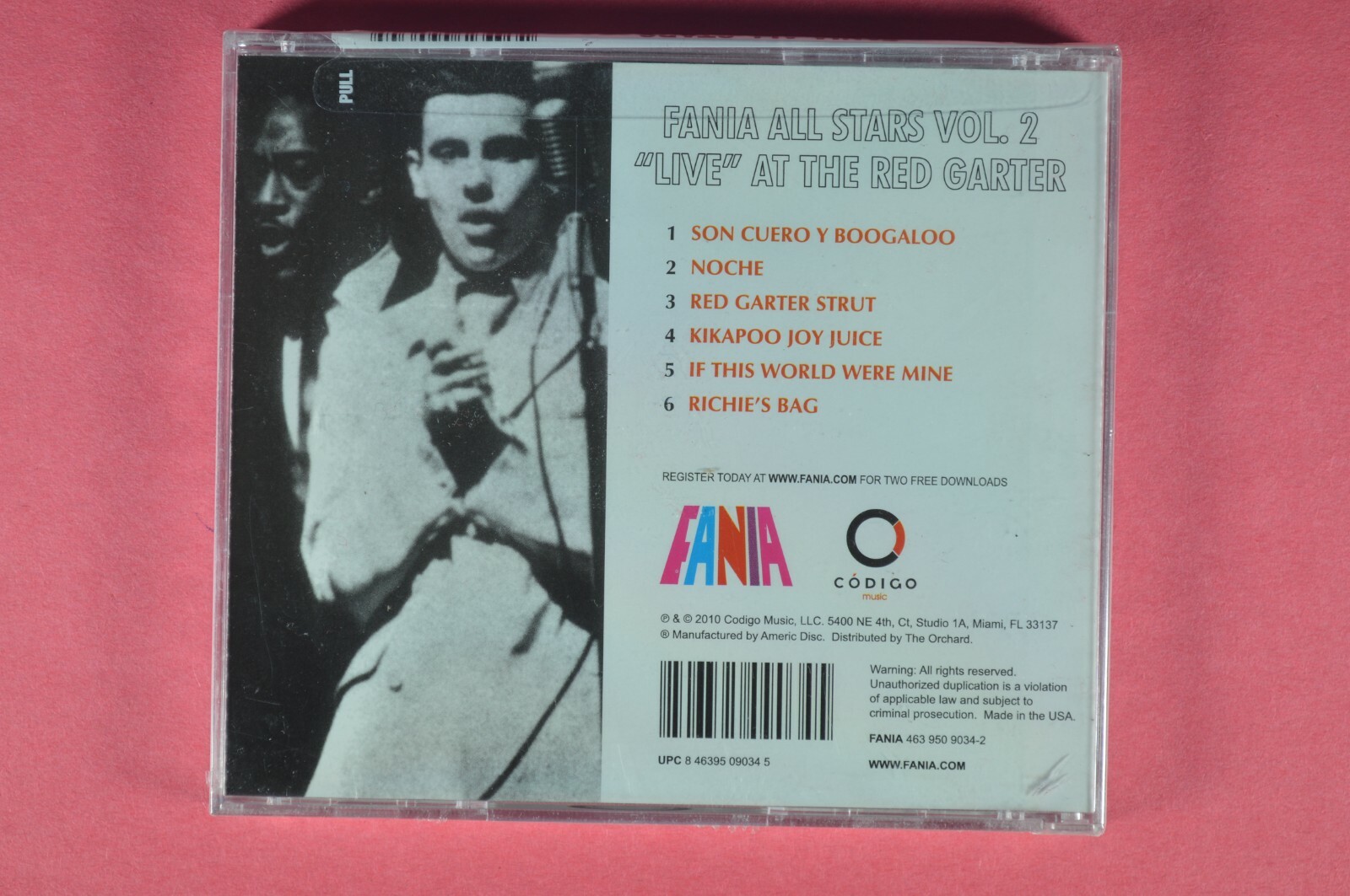 Live at the Red Garter, Vol. 2 by Fania All-Stars (CD, Aug-2010, Fania ...