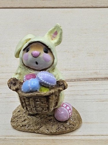 Wee Forest Folk Easter Bunny Mouse M-82 Retired 1982 Annette Petersen ...