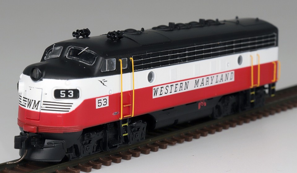 InterMountain N Scale 69294 Western Maryland - Circus EMD F7A ...