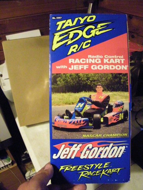 TAIYO Edge RC Jeff Gordon Freestyle RACEKART Racing Go Kart 27mhz ...