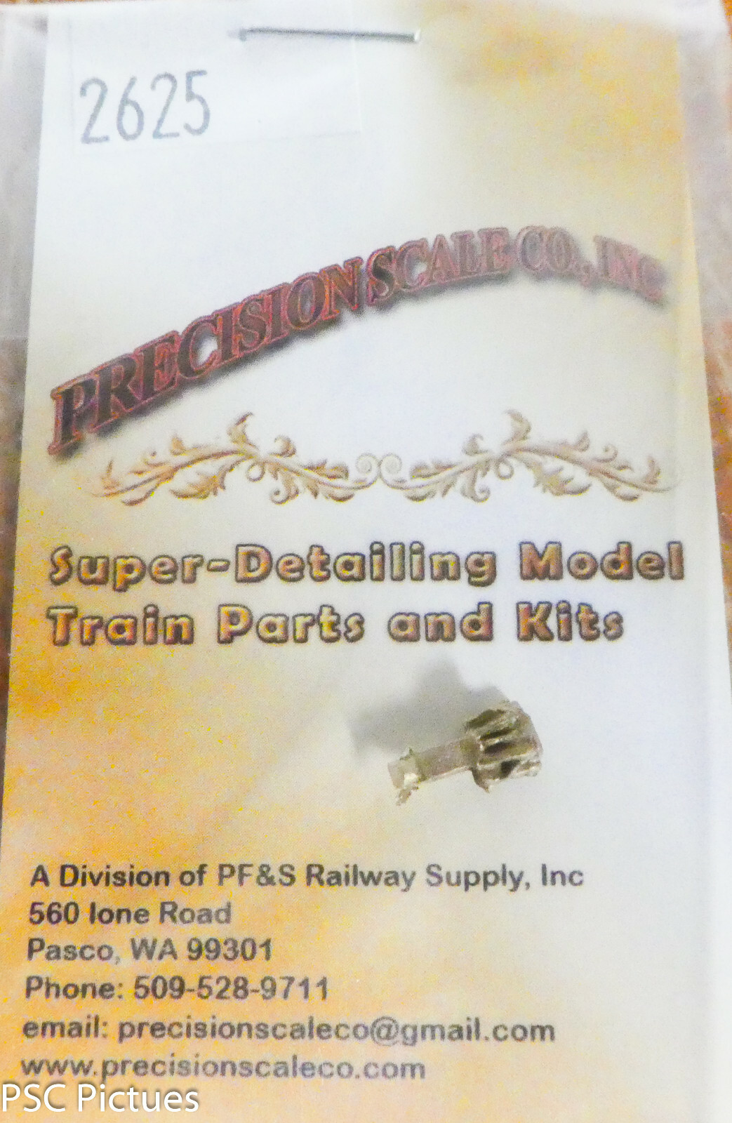 Precision Scale HO #2625 Coupler, Short, for #2624 (Brass Part) | eBay