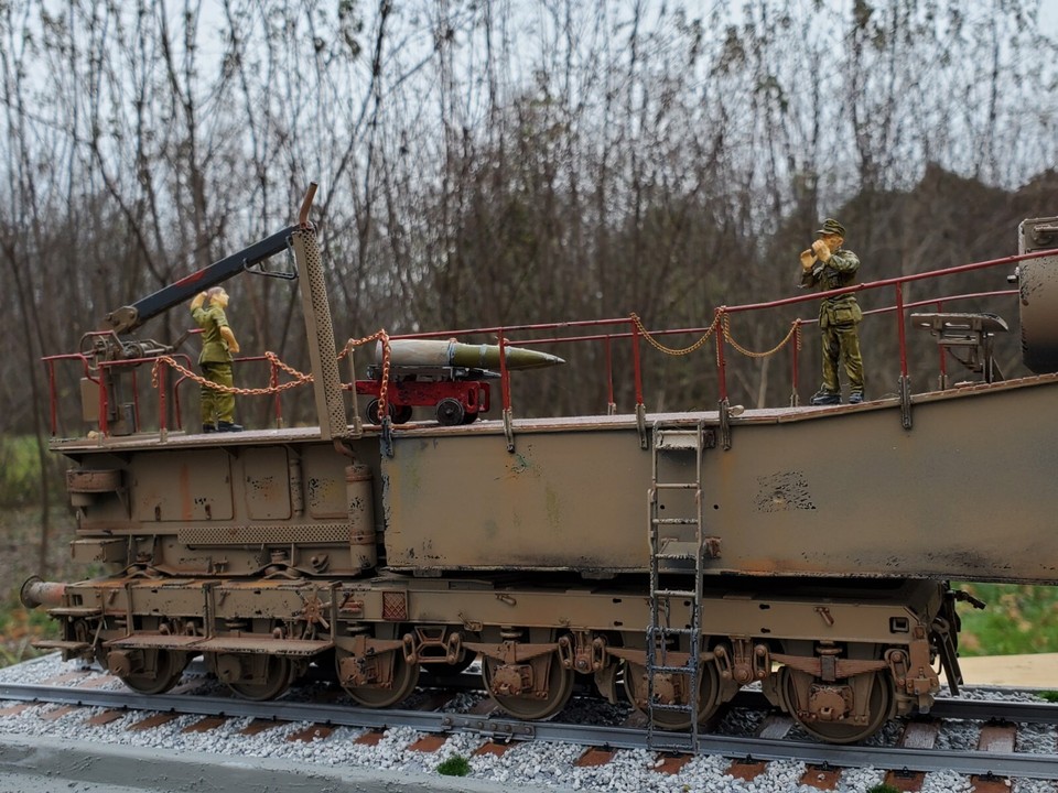 Leopold Krupp K5 German Railway Gun K5E Schlanke Bertha Plastic Model ...