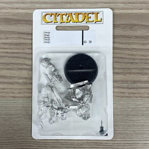 1 CYPHER MINIATURE WARHAMMER 40K FIRSTBORN METAL SPACE MARINES DARK ...