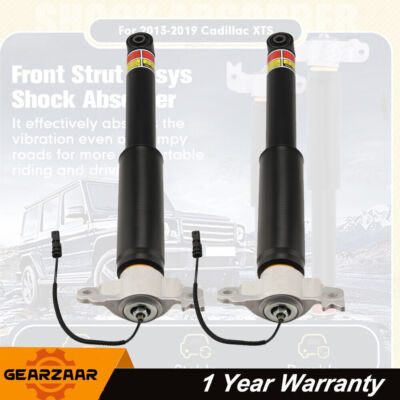 2x Rear Shock Absorbers w/ Electric for Cadillac XTS 2013-19 84326294 ...